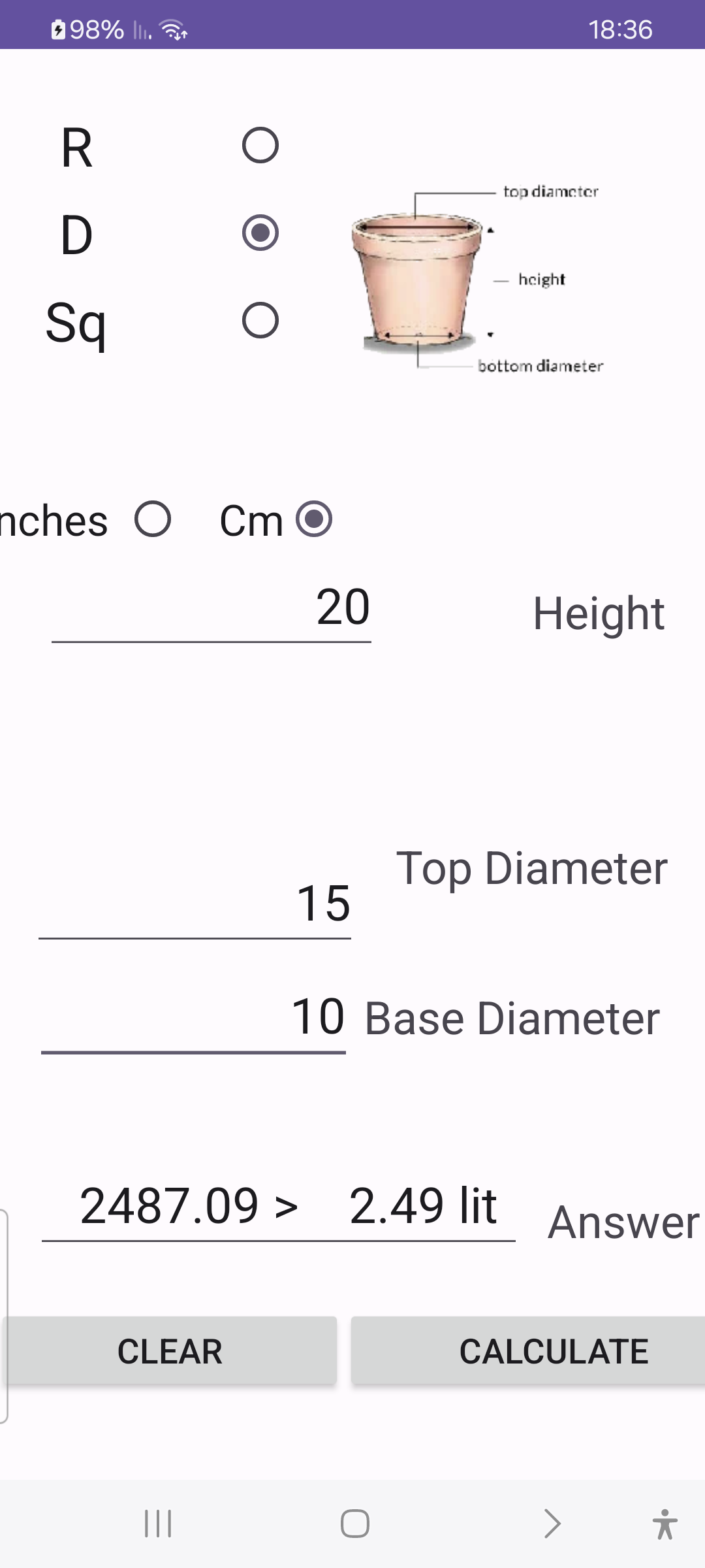 Volume of a Cylinder | LIM ELECTRONICS weighing software for production ...